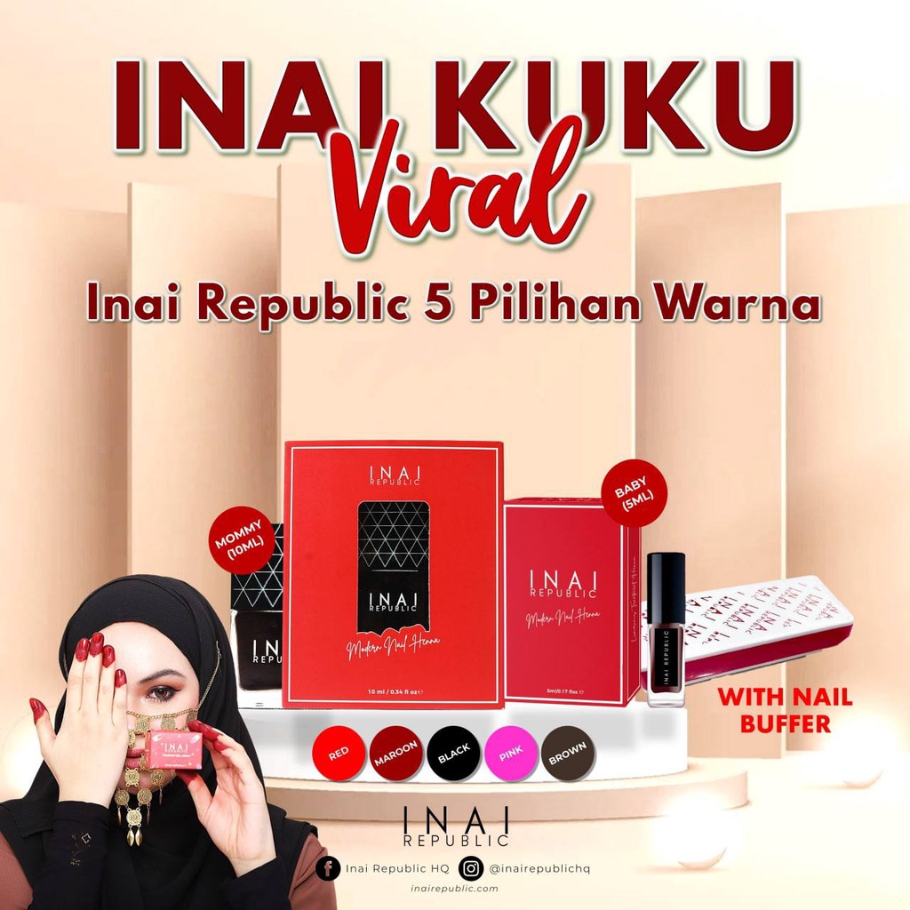 Inai Kuku | Inai Republic | Inai Viral | Inai Sah Solat | Inai 3 IN 1 ...