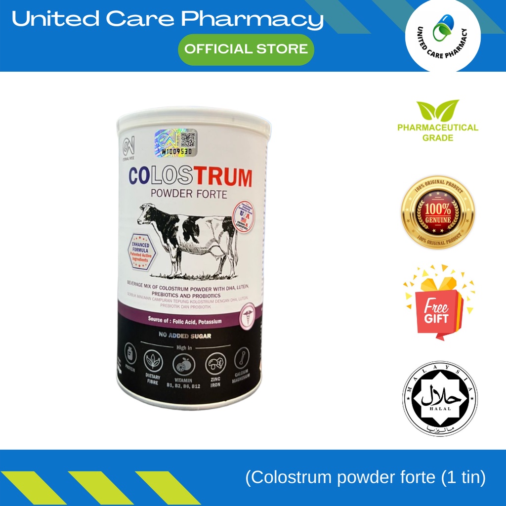 ETERNAL WISE Colostrum Powder Forte (500g) - Milk with Probiotics and Lutein | Shopee Malaysia