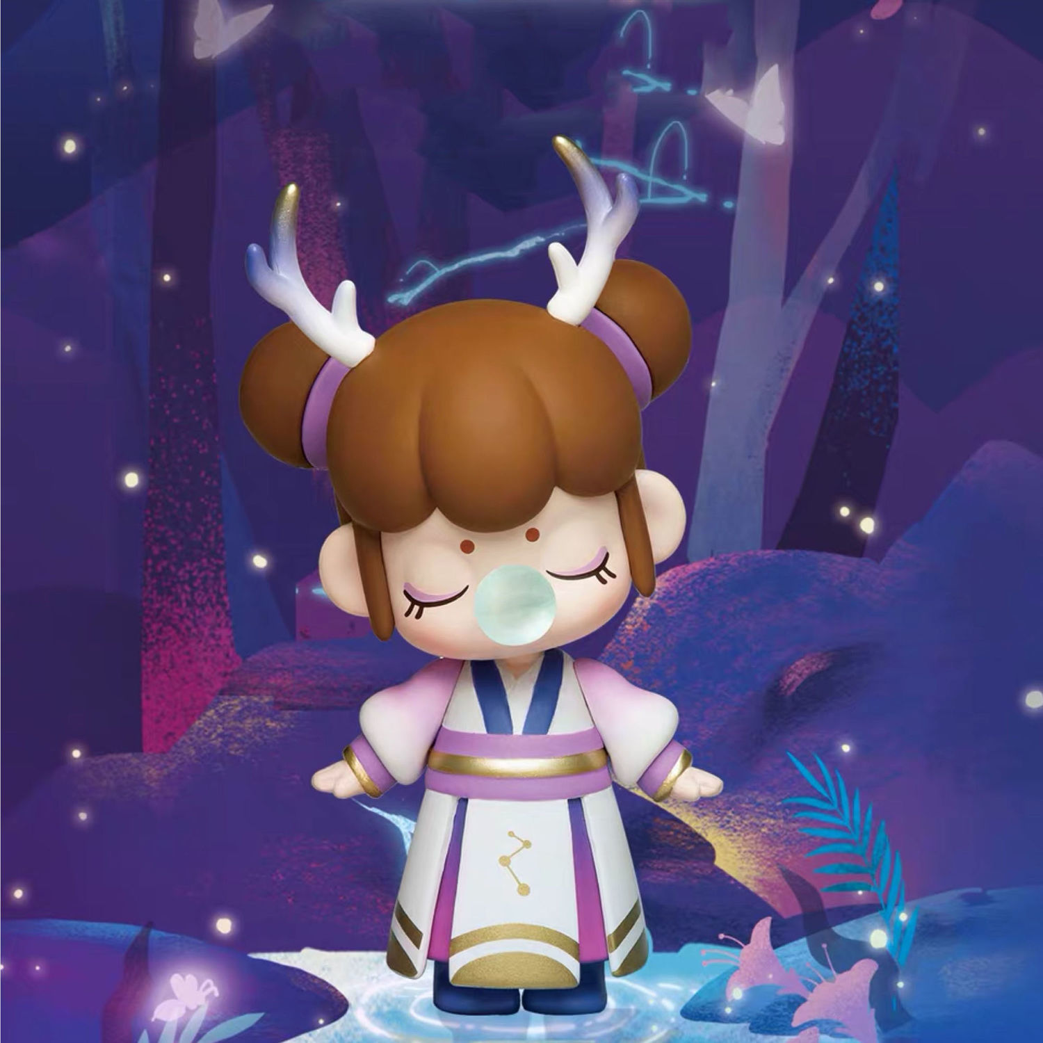 Animated Cartoon Characters Lin Shen Didn't Know Where the Blind Box ...