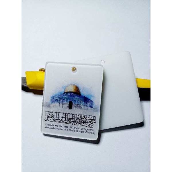 keychain Masjid al Aqsa | Shopee Malaysia