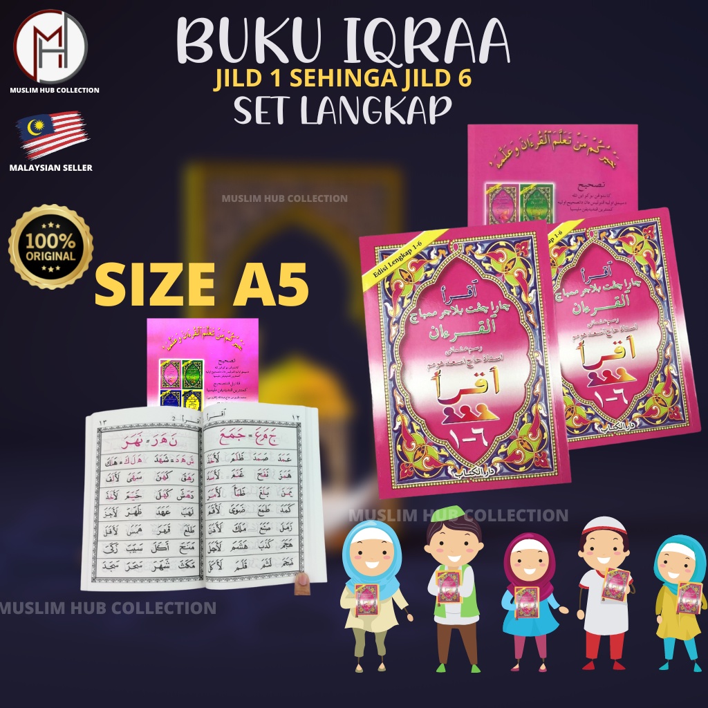 Buku Iq raaa Set Lengkap (Jilid 1 sehingga Jilid 6) | Shopee Malaysia