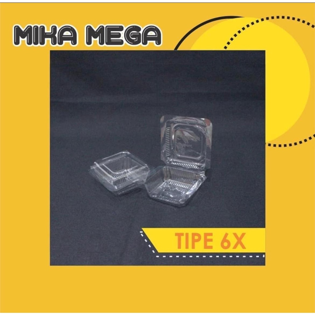 (100pcs) Mica MEGA 6X / Mica Packaging | Shopee Malaysia