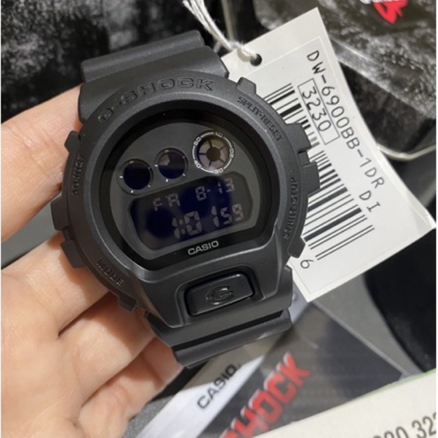 CASIO G-SHOCK DIGITAL MATTE BLACK MODEL DW-6900BB-1 / DW6900BB-1 / DW ...