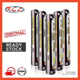 Original RCL Titanium Shuttlecock • 76 77 • Tournament Grade Bola Bulu ...