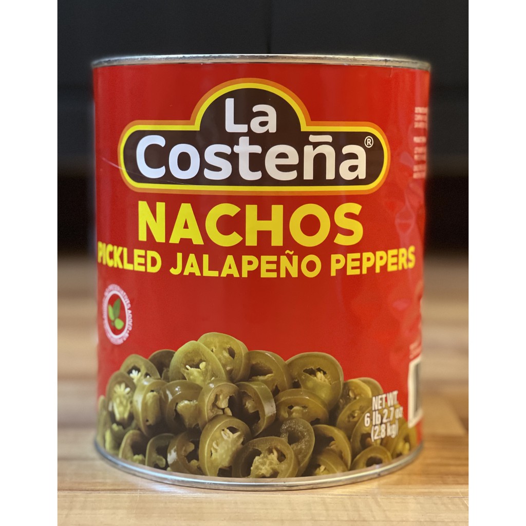 La Costena Nacho Sliced Pickle Jalapeno Peppers 2.8kg - Mexico | Shopee Malaysia