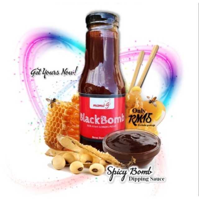 Black Bomb-Sos Ayam Goreng Pedas Sos Ayam Korea Sos Buldak Korean Fried ...