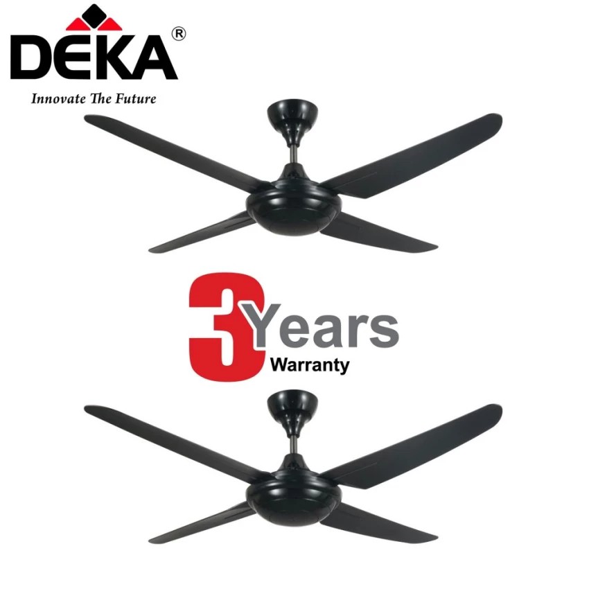 Deka 5 Blade Ceiling Fan W/ Remote Control (2Unit) | Shopee Malaysia