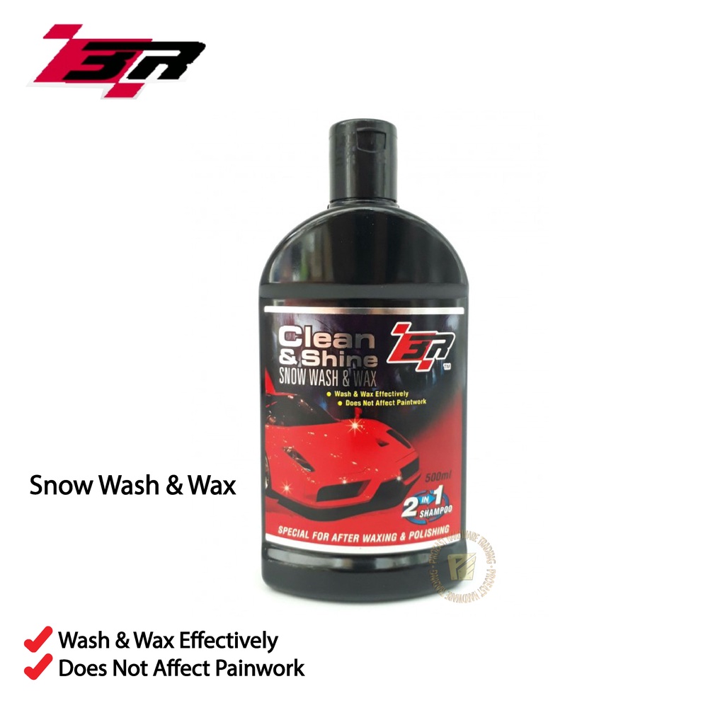 3R Clean & Shine 2 in 1 Snow Wash & Wax 500ml | Shopee Malaysia
