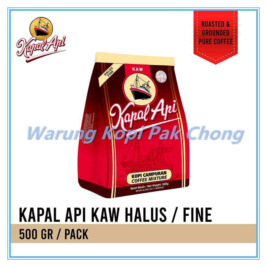 Kapal Api Coffee Mixture 500g/Kopi Brand Kapal Api 500g/Kapal Api ...