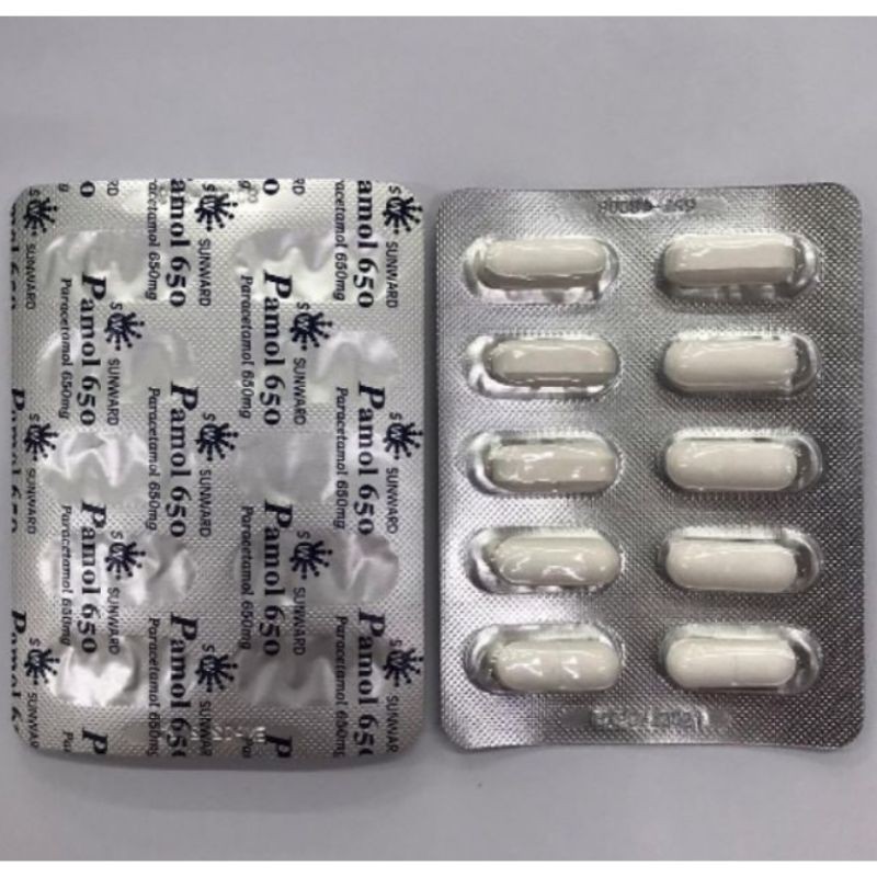 Exp 06/25 Paracetamol 650mg Pamol 650mg Tablet 10's | Shopee Malaysia