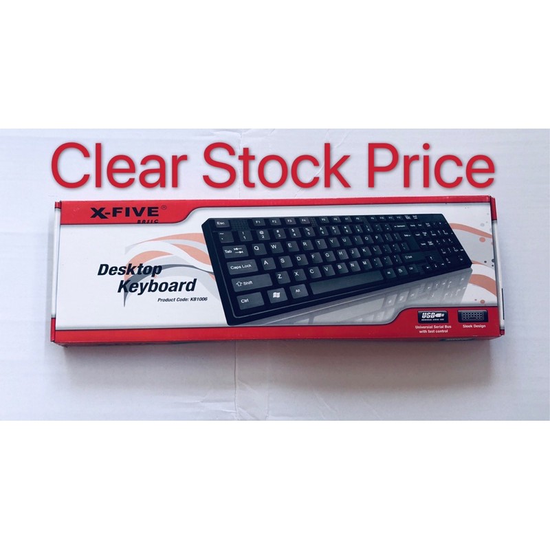(NEW) Wire USB Keyboard (DEKSTOP/LAPTOP USB KEYBOARD) | Shopee Malaysia
