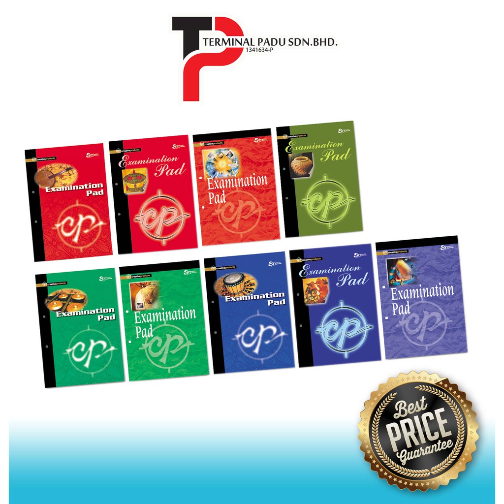 CP Exam Writing Pad A4 / Examination Pad A4 / Wrinting Pad / Text Pad ...