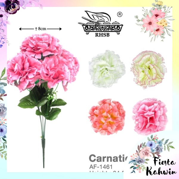 OFFER CARNATION / HAND BOUQUET / BUNGA CARNATION / BUNGA HIASAN ...