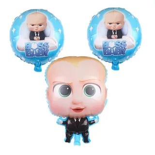 Baby Boss Foil Balloon Baby Theme Happy Birthday Balloon Decoration ...