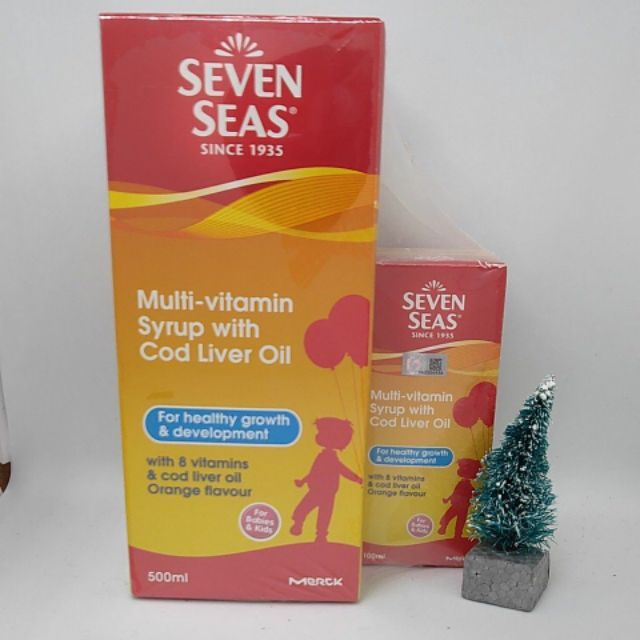 Seven Seas Multivitamin Syrup with Cod Liver Oil | Shopee Malaysia