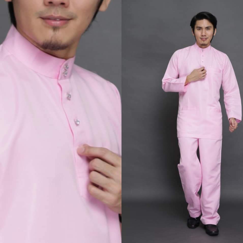 BAJU MELAYU CEKAK MUSANG Berpesak Dewasa REGULAR FIT 8 colours | Shopee ...