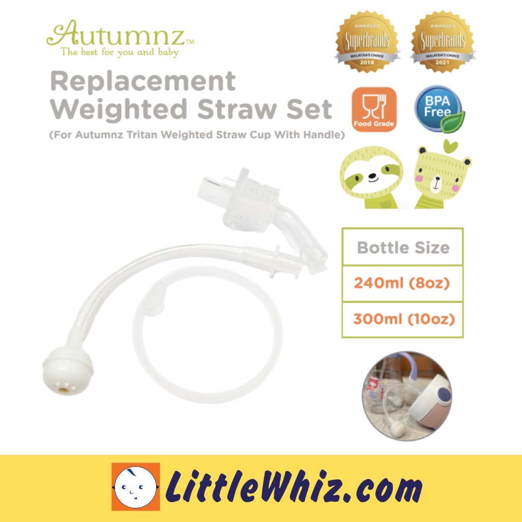 Autumnz Replacement Weighted Straw Set ( For Tritan Weighted Straw Cup ...