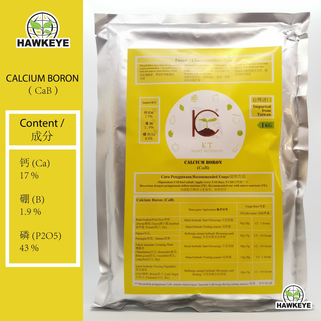 Calcium Boron (CaB) 1KG | Shopee Malaysia