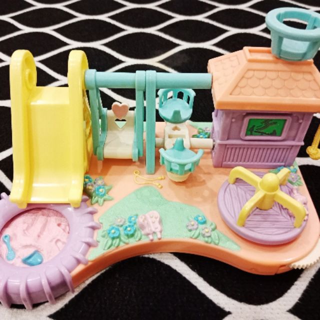 VINTAGE 1994 BLUEBIRD POLLY POCKET MIMI & THE GOO GOOS SWING SET ...