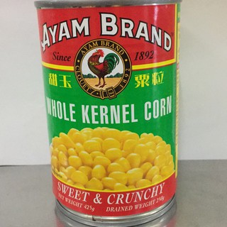 Ayam Brand Sweet Corn Cream Style 425g /Whole Kernel Corn 425g(POP ...