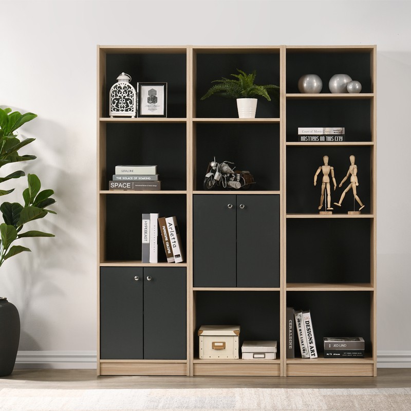 MIDO modular bookcase/ book shelf/ rak buku/ 19-FC 14 | PGMall