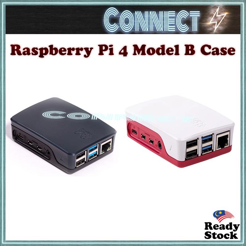 Raspberry Pi 4 Model B Casing Official Casing | Shopee Malaysia