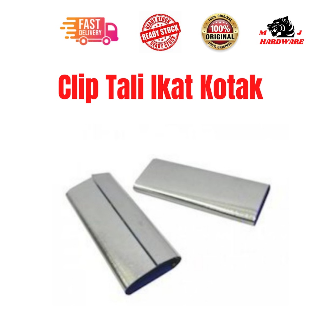 (100pc/pack) 5/8" Steel Strapping Clip / PVC Strap Metal Clip / PVC ...