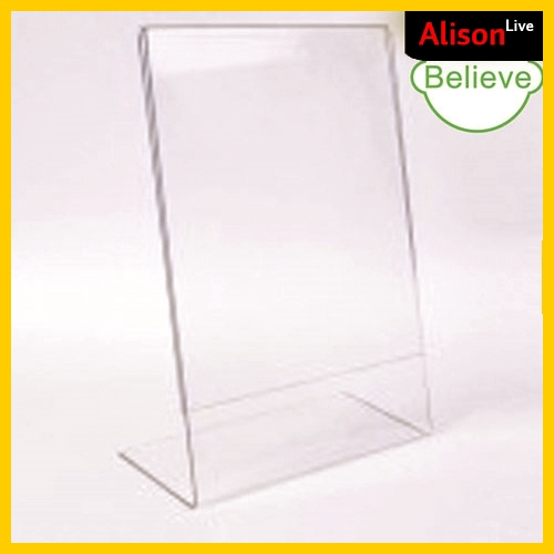 Acrylic L Shape A4 / A5 / A6 Stand Display Stand | Shopee Malaysia