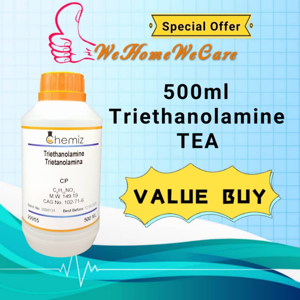 (Super Value) 500ml Triethanolamine (TEA) | Shopee Malaysia