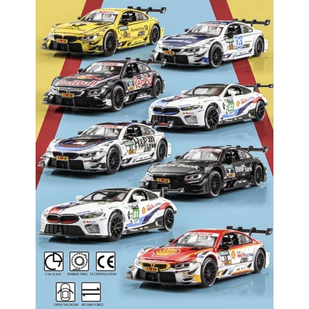 RMZ Hobby DTM BMW M4 Mercedes Series Diecast Model scale 1/43 | Shopee ...