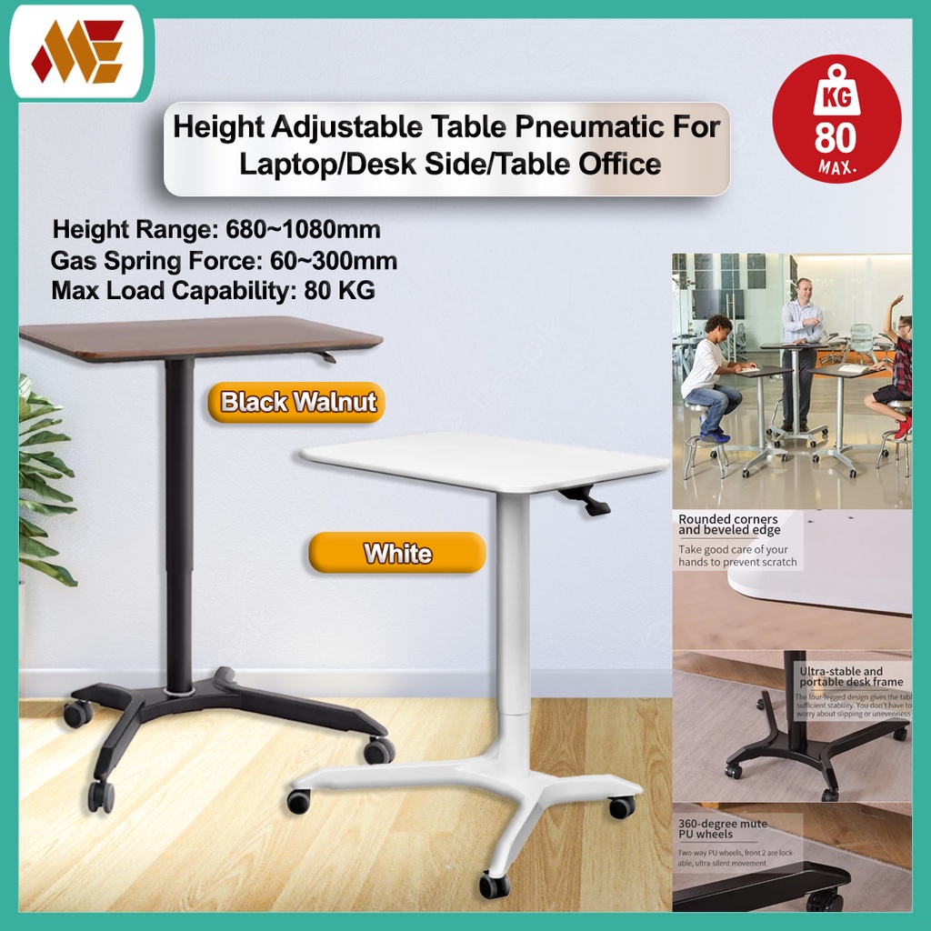 Ergonomic Height Adjustable Sit to Stand Computer Table / Laptop ...