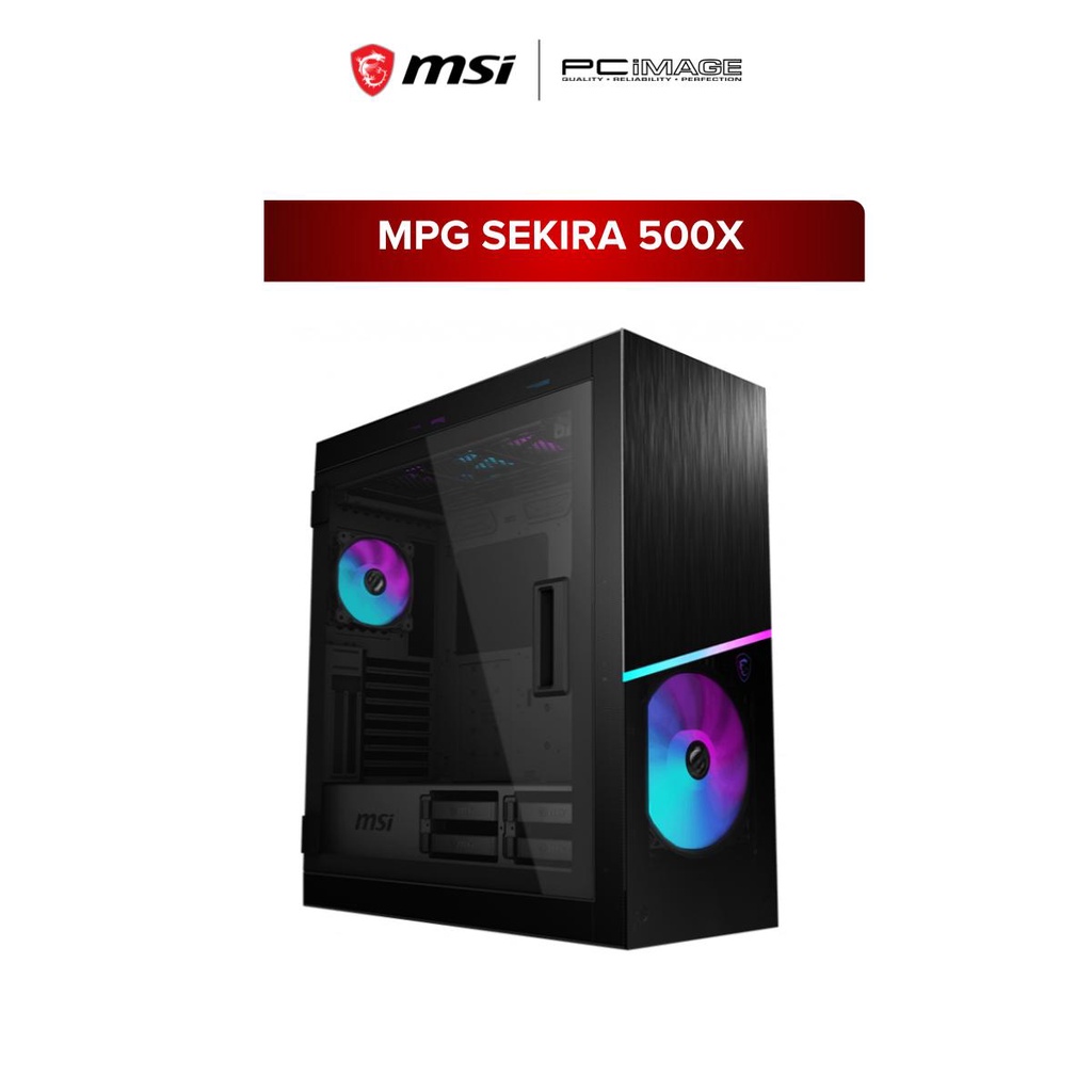 MSI MPG Sekira Mid Tower ATX Gaming Casing 500X | Shopee Malaysia