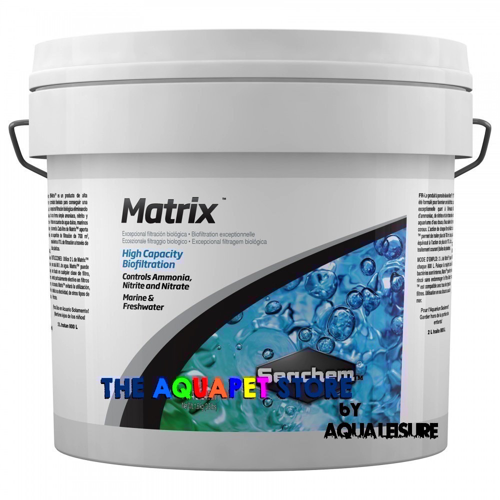 SEACHEM MATRIX BIOFILTRATION 4L | Shopee Malaysia