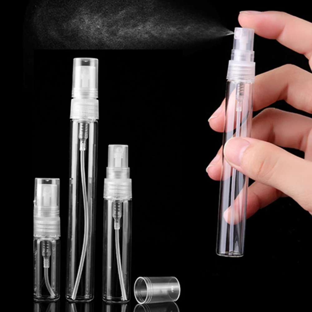 10ml Mini Spray Perfume Bottles /Mini Empty Refillable Clear Glass ...