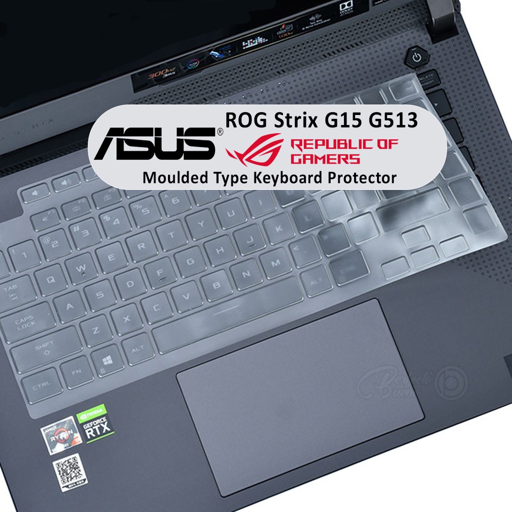 Keyboard Protector for Asus ROG Strix G15 G513 G513x G513Q G513QM ...
