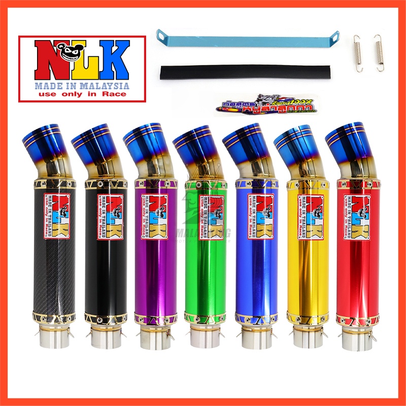 NLK EXHAUST pipe set Y15ZR Y16ZR EX5 LC135 4S 5S RS150 WAVE SRL MUFFLER ...