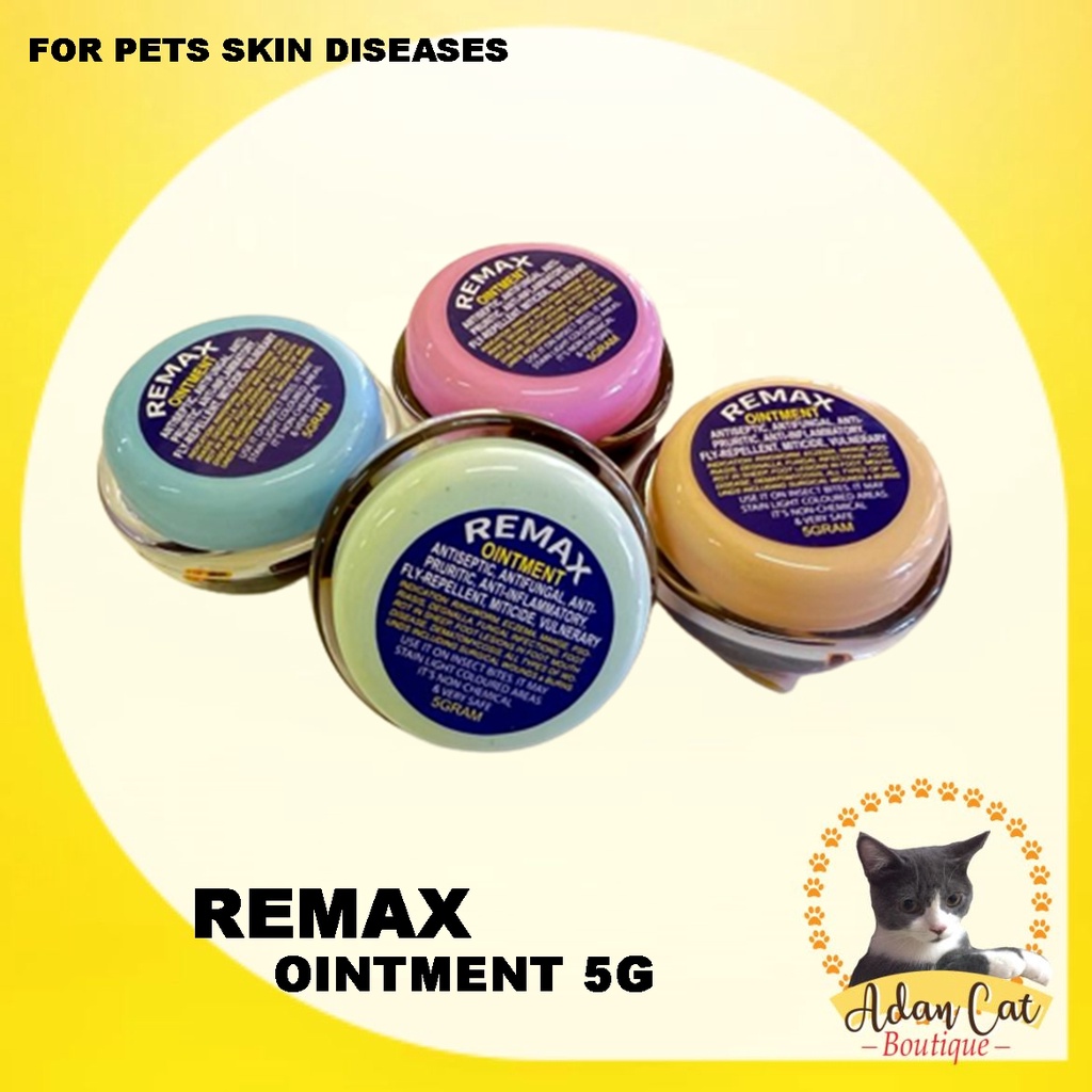Remax Ointment Pets Cat Dog Rabbit for Fungus Wounds 5g | Shopee Malaysia