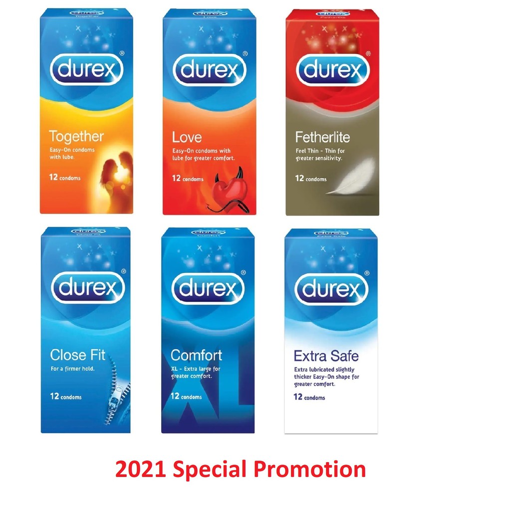 Durex Condoms 12's (Malaysia Products) | Shopee Malaysia