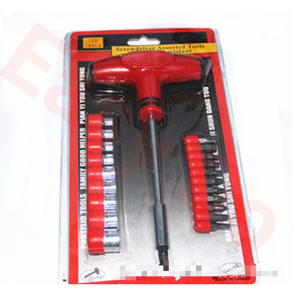 24 Pcs Multi-use Home Hand Carry Tool Kit (Household DIY Tool Set ...