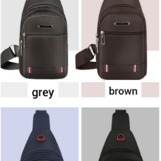 Beg Silang Kanvas Beg Sandang Tepi Beg Galas Tepi Men Crossbody Bag ...