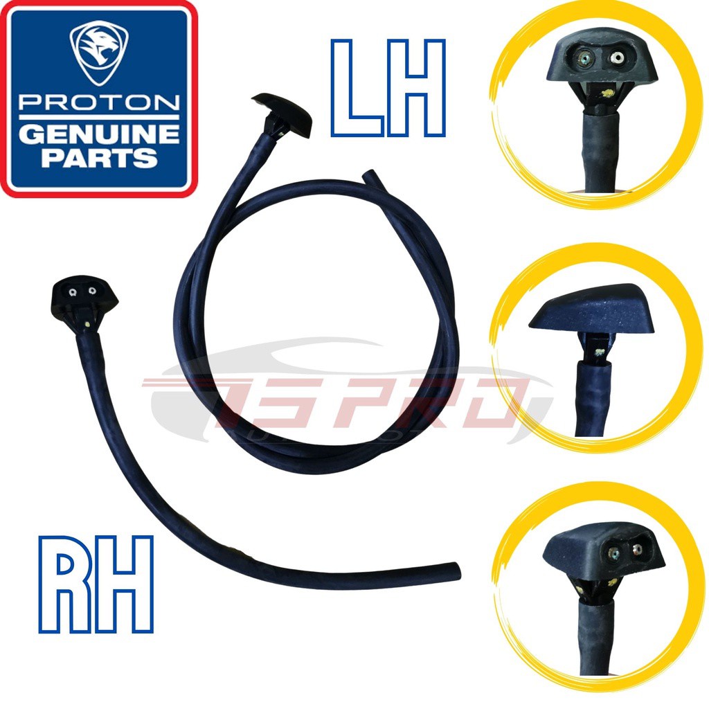 Proton Waja Genuine Wiper Nozzle with hose pipe Washer Water Come Out ...
