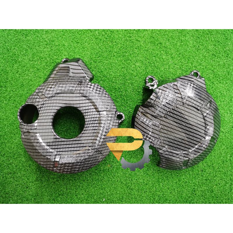Honda RS150R ENGINE SIDE COVER CARBON WITH BUSH RS150 CF RSX150 RSX ...