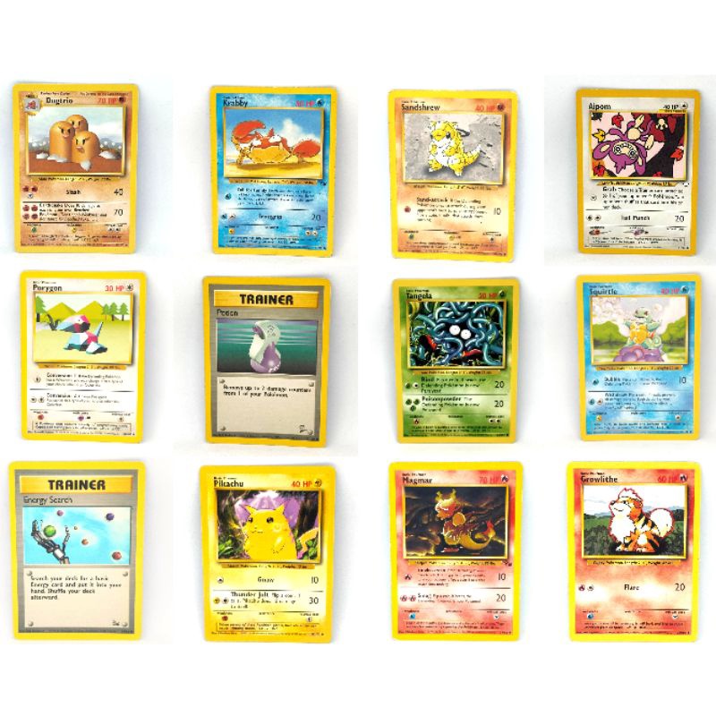 Original Vintage 90s Pokemon Card TCG | Shopee Malaysia