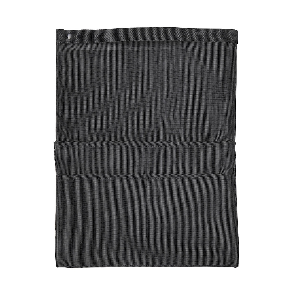 MUJI Nylon Mesh Bag Organiser Vertical A4 (Black) | Shopee Malaysia