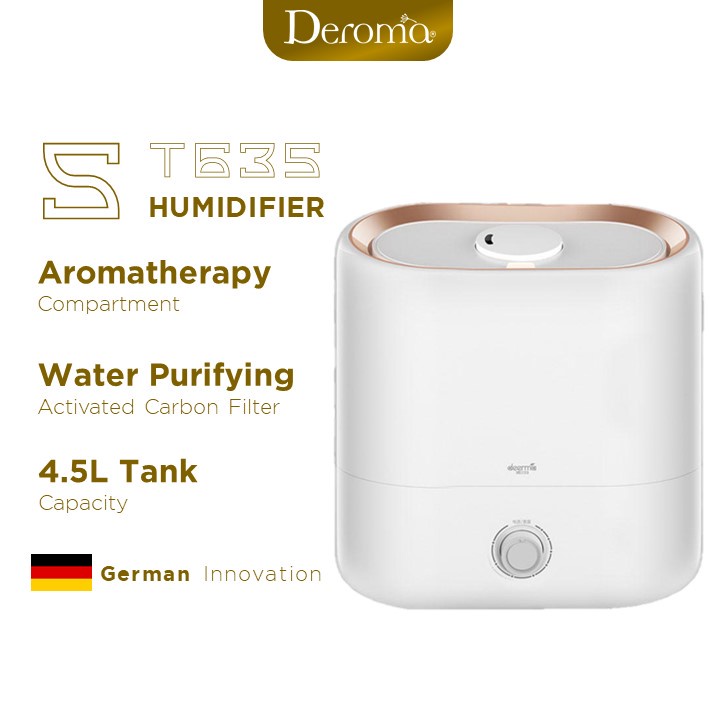 Deroma Deerma ST635 Air Humidifier Big Water Tank Capacity Add Water ...