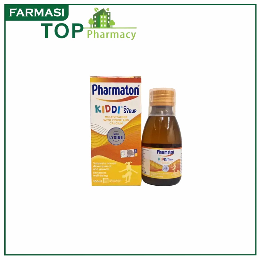 PHARMATON KIDDI CL SYRUP 100ML | Shopee Malaysia