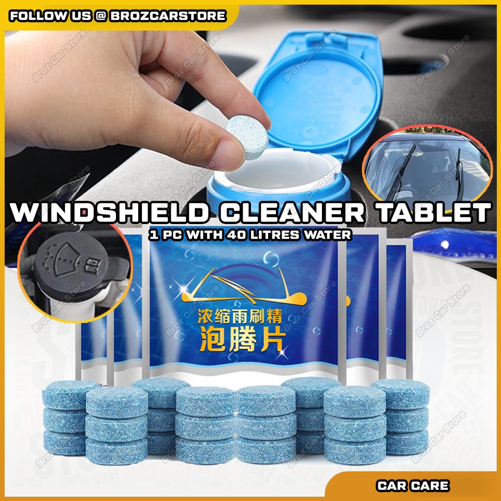 🫧 Car Windshield Cleaner Tablet Wiper Glass Cleaner Concentrated ...
