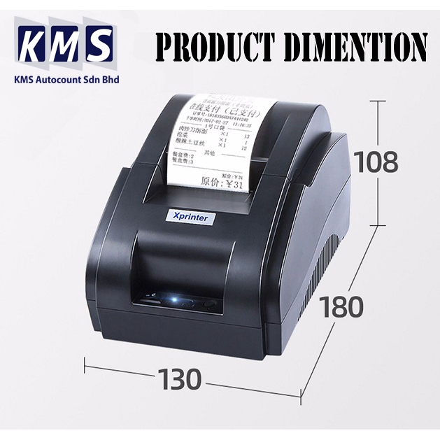 RECEIPT PRINTER CASH BILL PRINTER , CASH REGISTER PRINTER | Shopee Malaysia