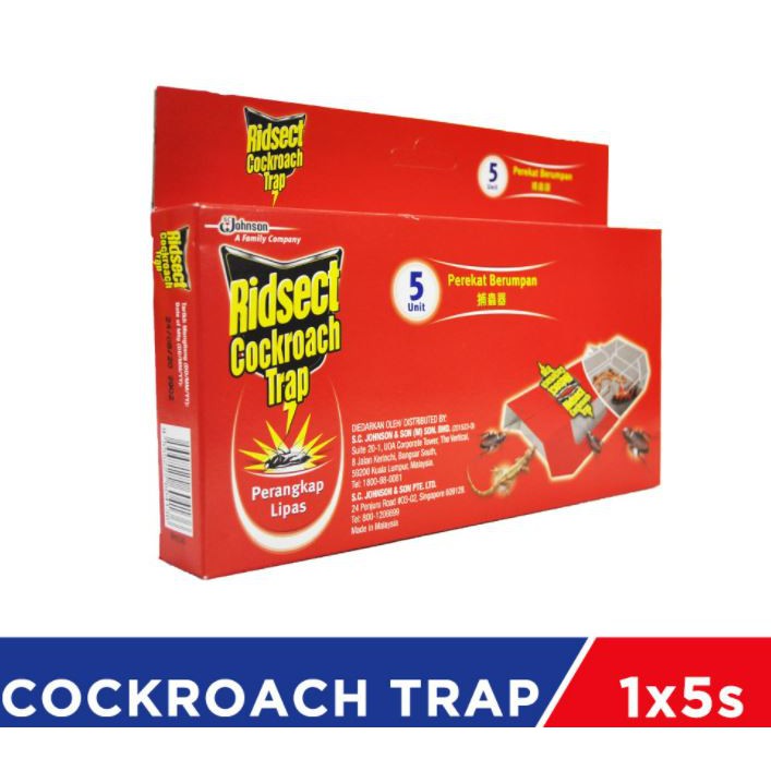 Ridsect Cockroach Trap (5's) | Shopee Malaysia