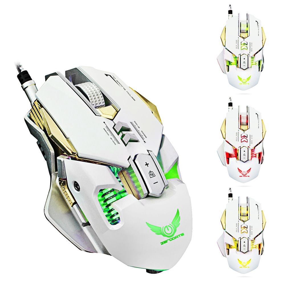 PROFESSIONAL 3200DPI OPTICAL PROGRAMMABLE WIRED GAMING MOUSE | Shopee ...